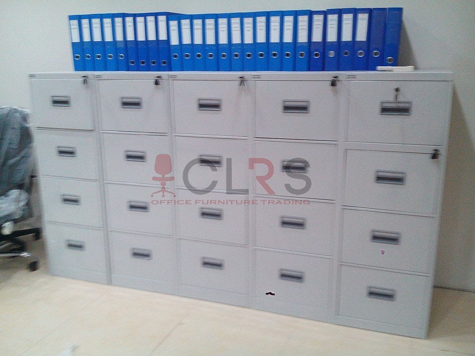 VERTICAL FILING CABINET WITH 4 LAYERS OFFICE FURNITURE OFFICE PARTITION ...