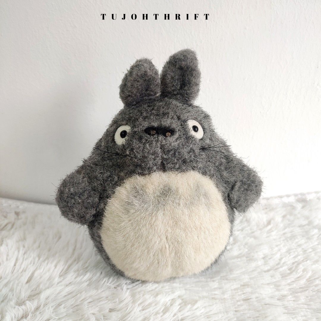 Vintage My Neighbour Totoro Nibariki Tokuma Shoten Gray Studio Ghibli ...