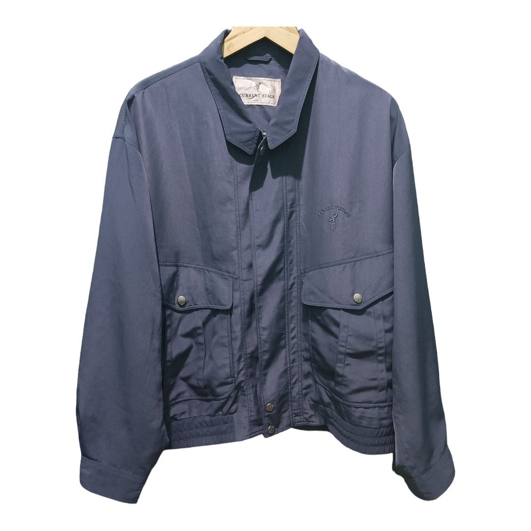 Vintage word jacket, Fesyen Pria, Pakaian , Baju Luaran di Carousell