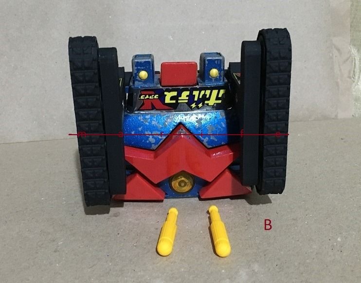 voltes V 1977 volt Panzer B DX godaikin part & accessories popy japan ...