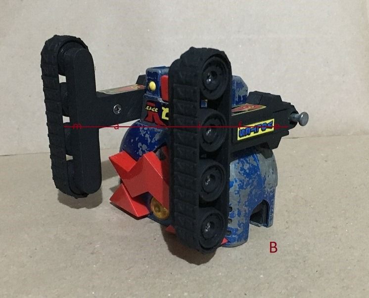 voltes V 1977 volt Panzer B DX godaikin part & accessories popy japan ...