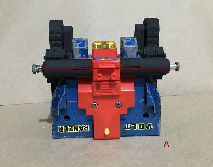 voltes V 1977 volt Panzer DX godaikin part & accessories popy japan ...
