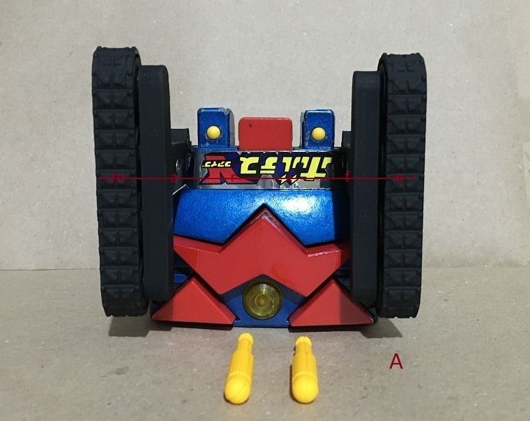 voltes V 1977 volt Panzer DX godaikin part & accessories popy japan ...