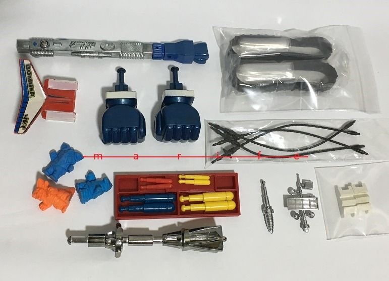 voltes V 1977 volt Panzer DX godaikin part & accessories popy japan ...