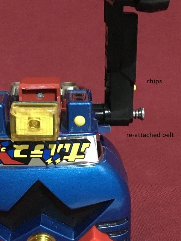 voltes V 1977 volt Panzer DX godaikin part & accessories popy japan ...