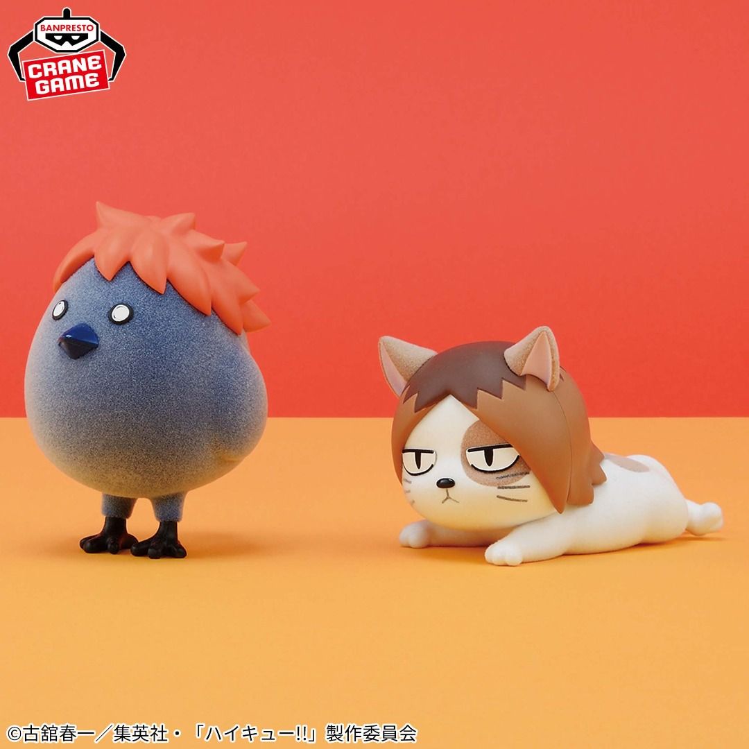 #烏鴉vs貓! 日本直送 排球少年 Fluffy Puffy 模型 - 日本直送 排少 日向翔陽 烏野 haikyu 日本代購 動漫 烏野高校排球部 垃圾場的決戰 figure 音駒 研磨 孤 ...