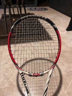 Wilson SIX ONE 95 Tennis Racket L2 4 1/4 (six one ninety five), Sports ...