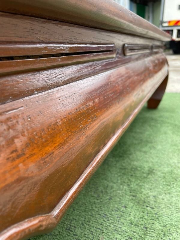 YA70A Meja Kopi Kayu Jati L.4 Feet Teak Wood Coffee Table, Furniture ...