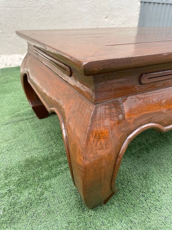 YA70A Meja Kopi Kayu Jati L.4 Feet Teak Wood Coffee Table, Furniture ...