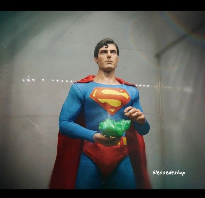 1/6 scale toy custom made kryptonite rock superman movie non hot toys ...