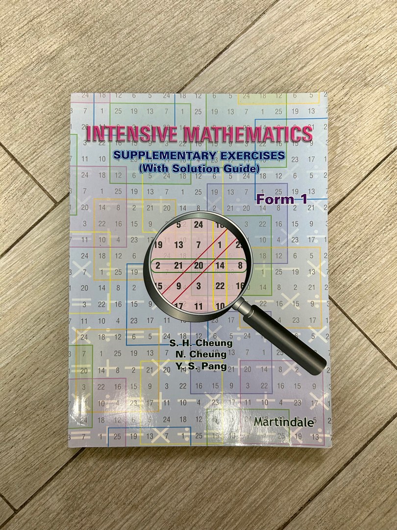 (100% New) Intensive Mathematics Form 1, 興趣及遊戲, 書本 & 文具, 教科書 - Carousell
