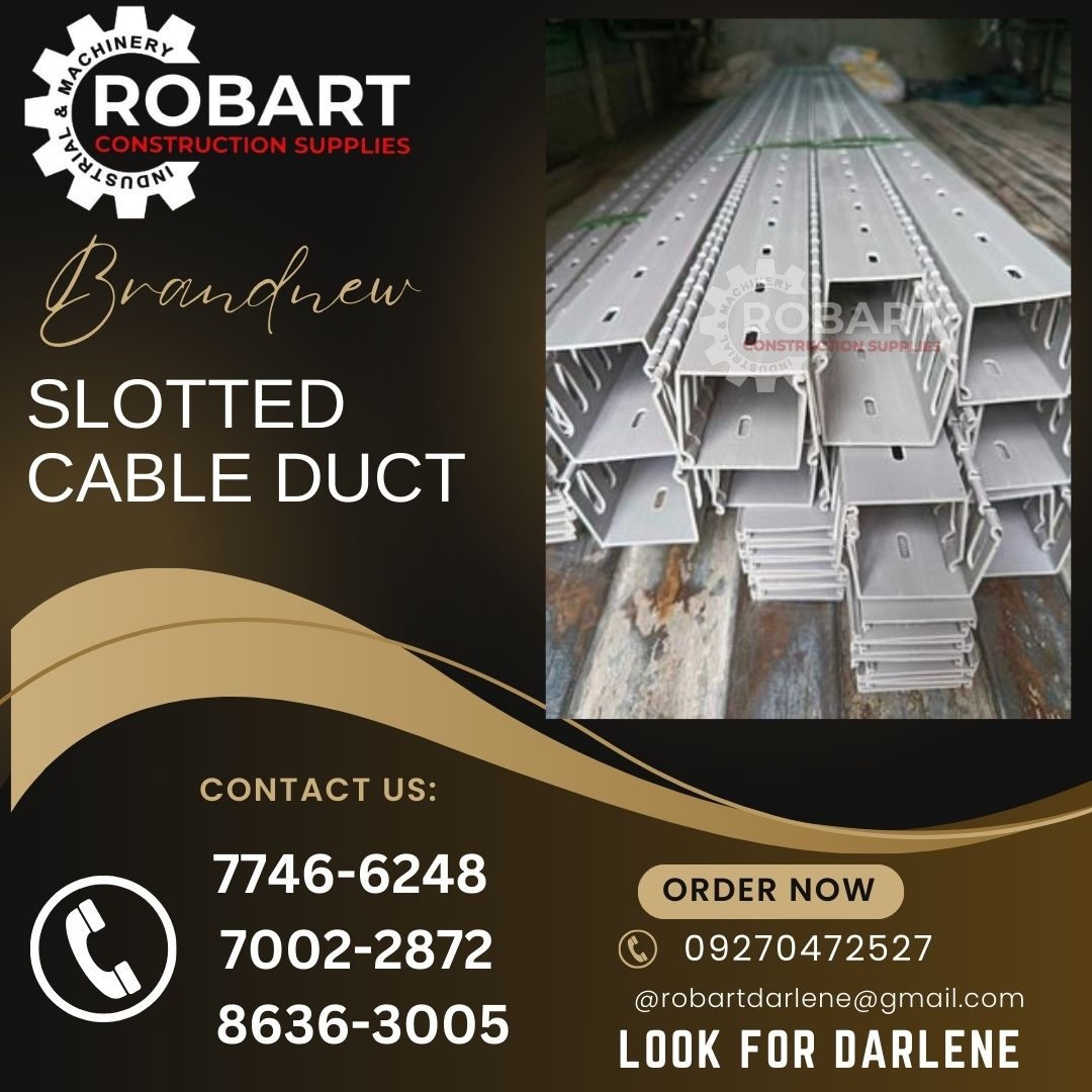 A BRANDNEW SLOTTED CABLE DUCT, Commercial & Industrial, Construction ...