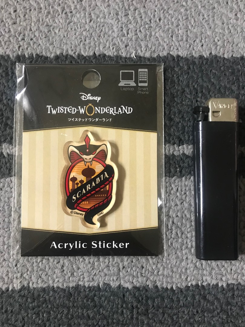 Acrylic Sticker Twisted Wonderland, Hobbies & Toys, Collectibles ...