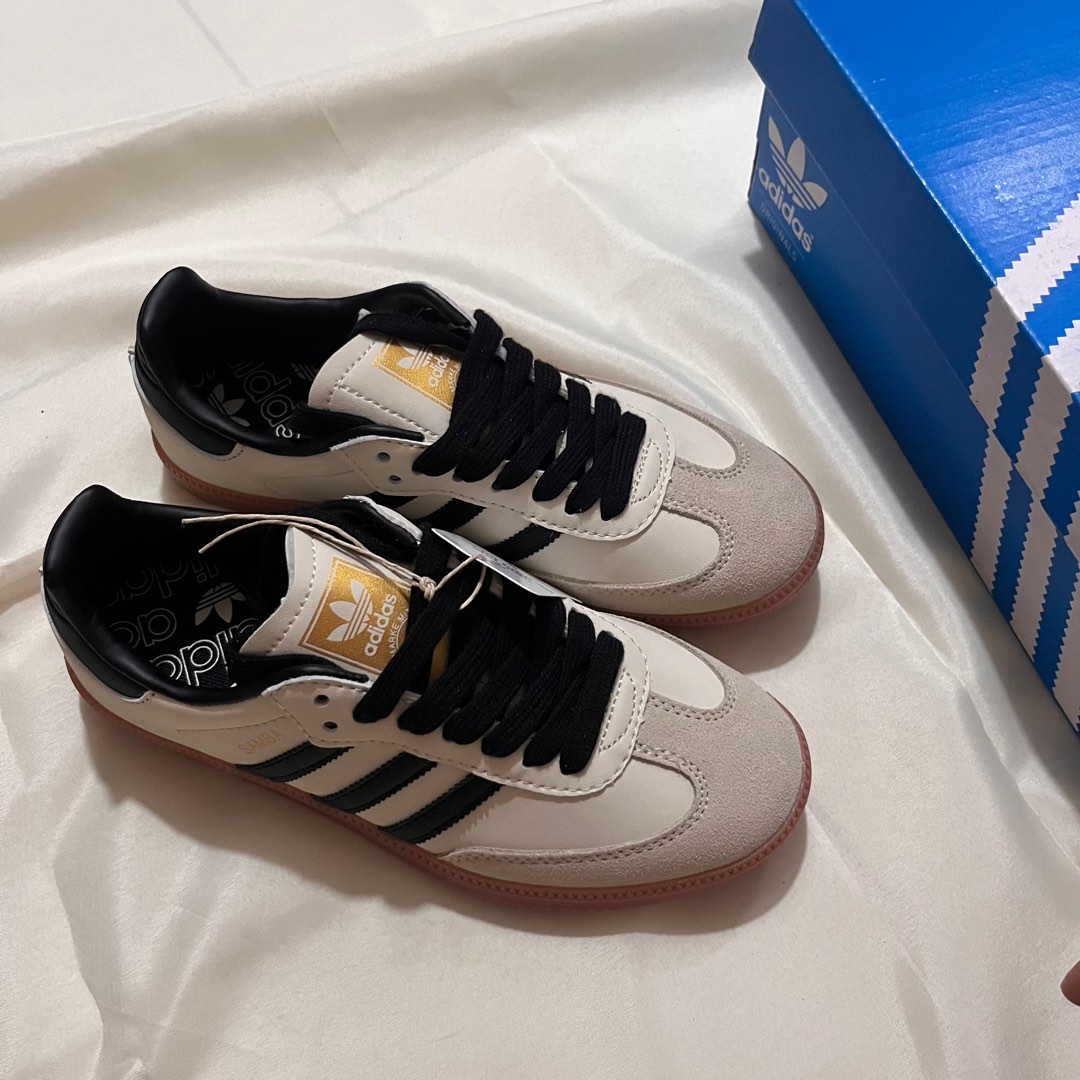 Adidas Samba (Sand Strata), Women's Fashion, Footwear, Sneakers on ...