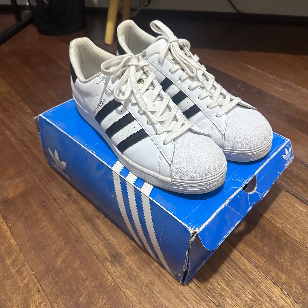 Adidas Superstar - 12 US M, Men's Fashion, Footwear, Sneakers on Carousell