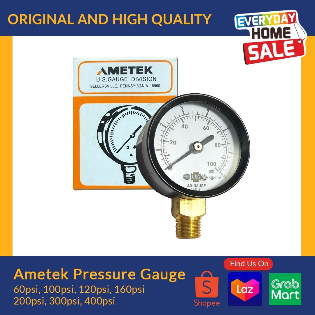 Ametek Pressure Gauge, Commercial & Industrial, Industrial Equipment on ...