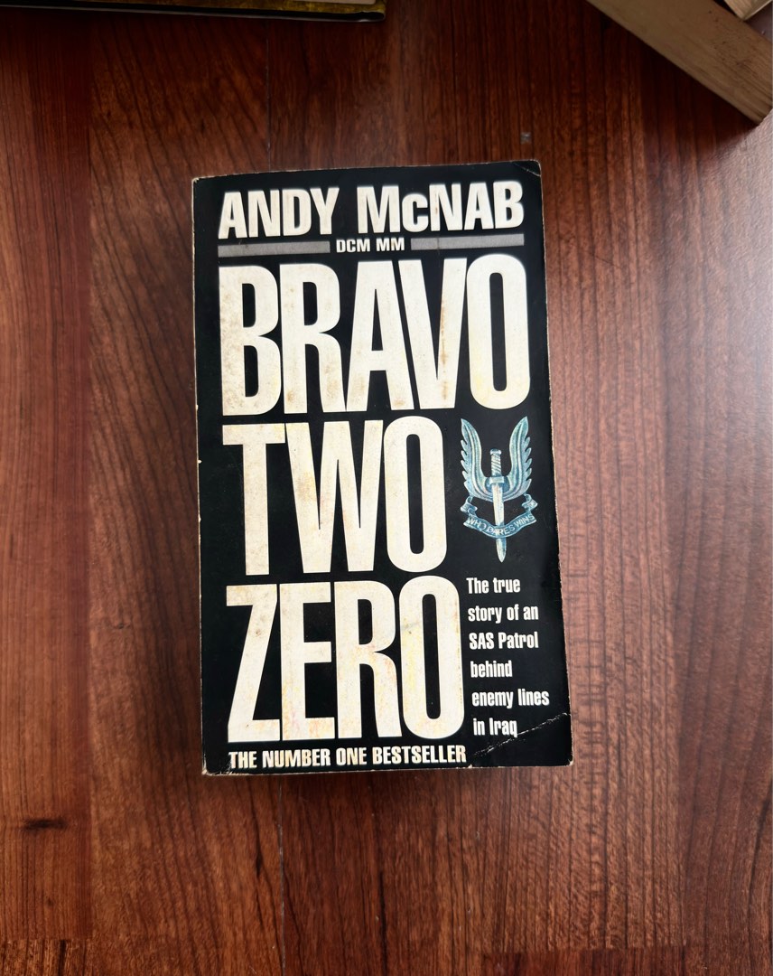 ANDY McNAB DCM MM BRAVO TWO TERO Novel, Hobbies & Toys, Books ...