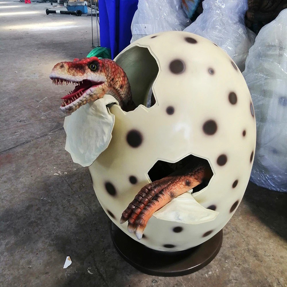 Animatronic Baby Dinosaur Egg Shell Baby T-Rex, Hobbies & Toys, Toys ...
