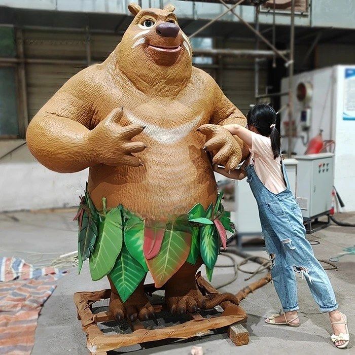 Animatronic Bear Animated Big Cartoon Boonie Bears Cartoon Character ...