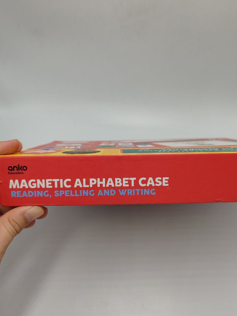 Anko Magnetic Alphabet Case (C11), Hobbies & Toys, Toys & Games on ...