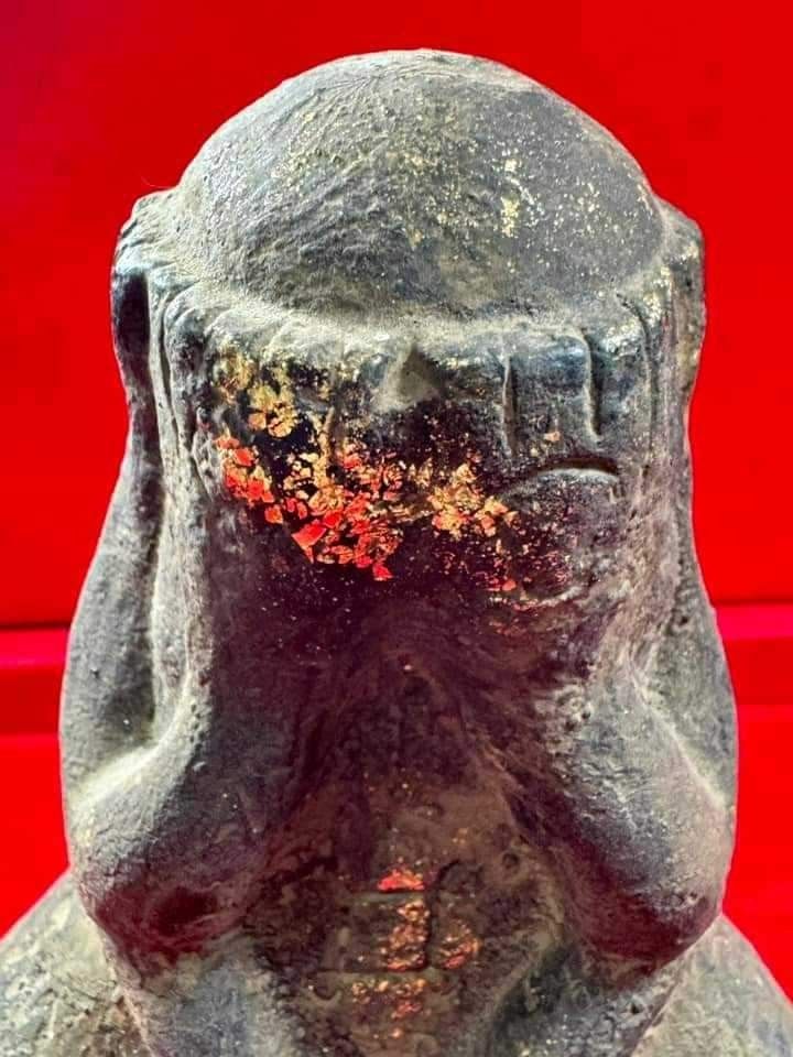 Antique Phra Pidta Old Thai Amulet Bucha Clay, Hobbies & Toys ...