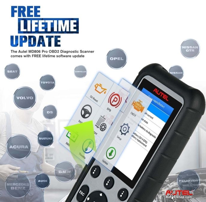 Autel MD806 Pro Diagnostic Scanner, Lifestyle Services, Electronics ...