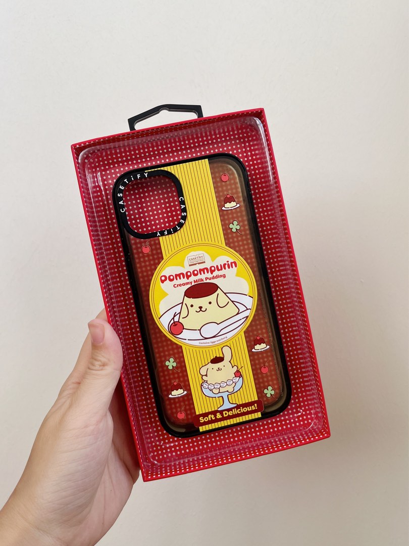 Authentic Pom Pom Purin Casetify iPhone 13 cases, Mobile Phones ...