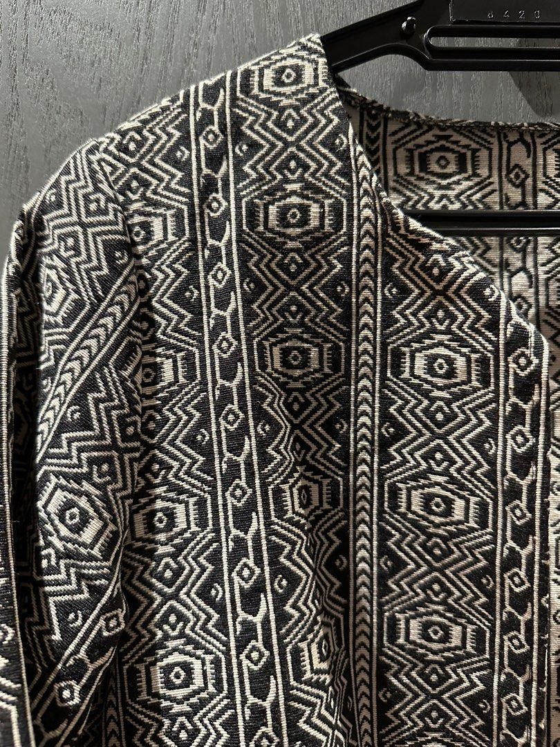 Aztec Jacket, Women's Fashion, Coats, Jackets and Outerwear on Carousell