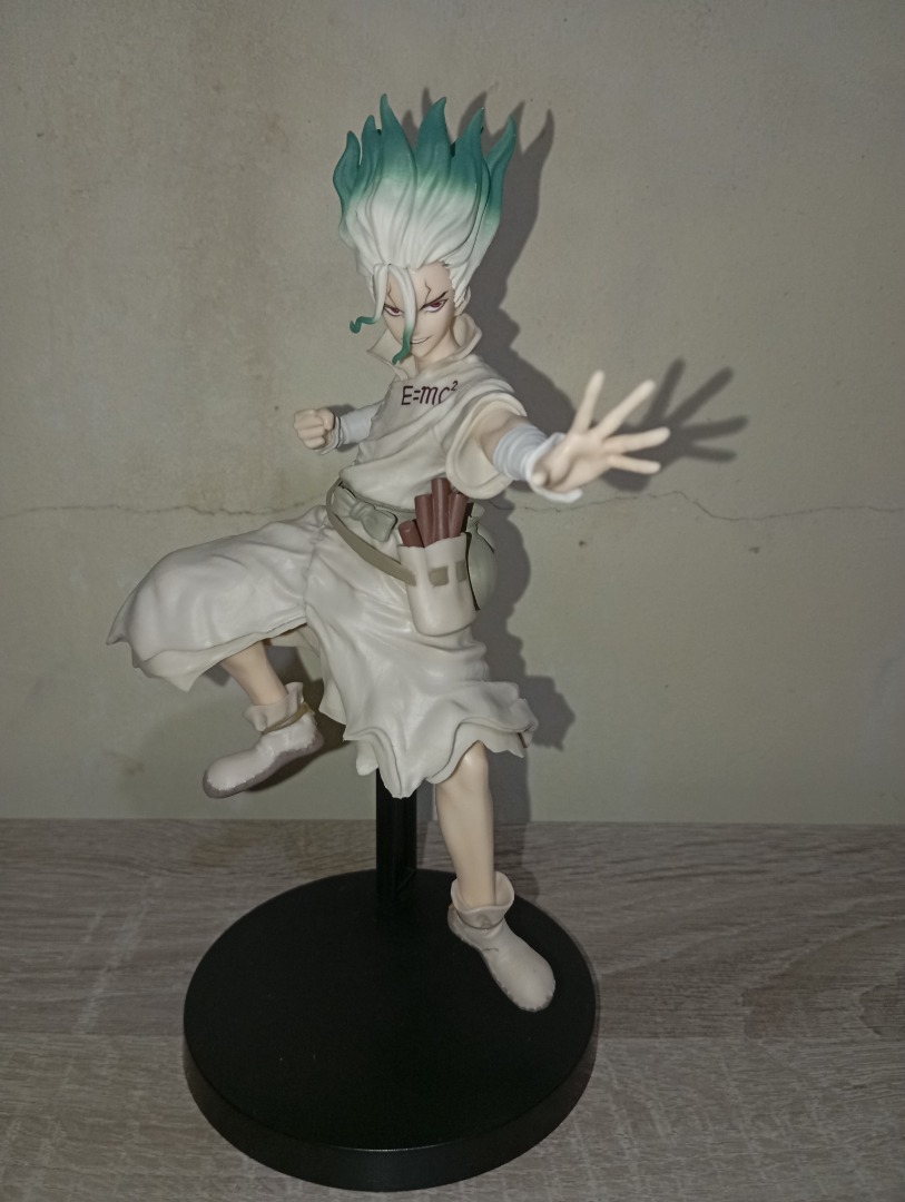 Bandai Spirits Dr. Stone Senkuu Ishigami Figure - Stone World - Senku ...