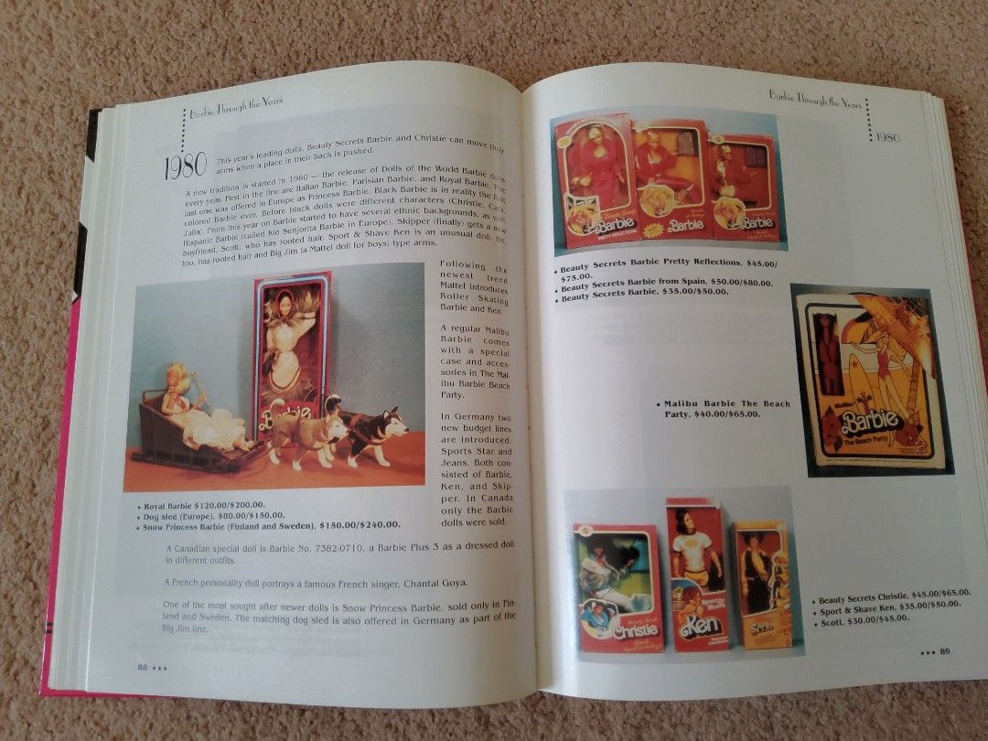 Barbie - THE FIRST 30 YEARS 1959 through 1989 AN IDENTIFICATION & VALUE ...