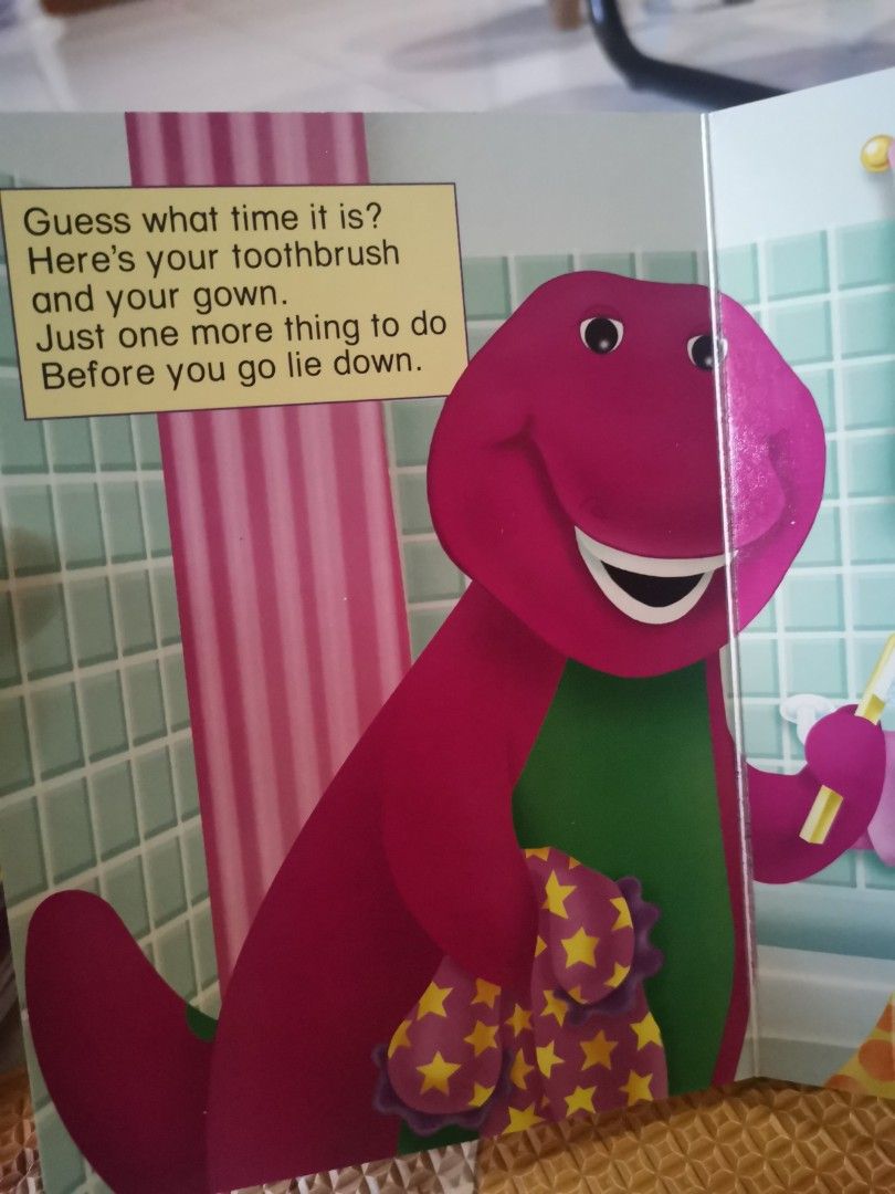 Barney Bedtime for Baby Bop, Hobbies & Toys, Books & Magazines ...