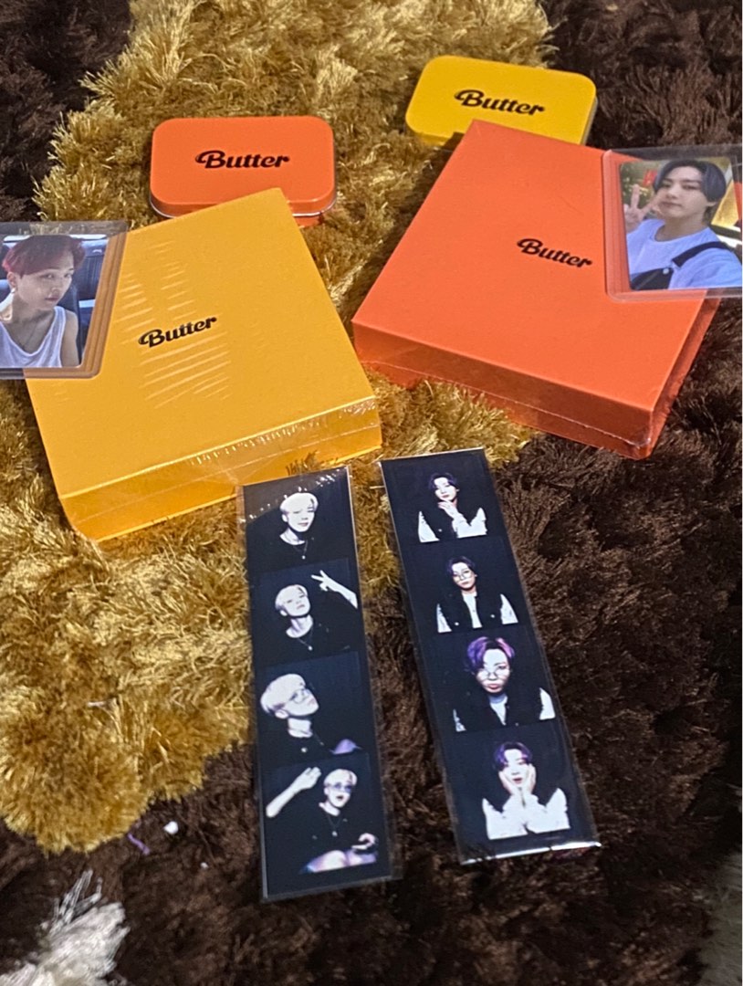 BRAND NEW BTS BUTTER SET, Hobbies & Toys, Collectibles & Memorabilia, K ...