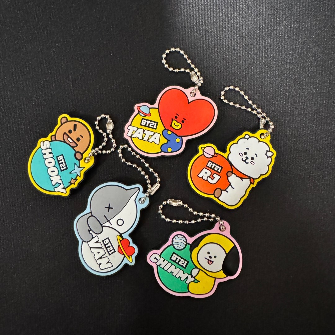 BT21 Keychain (Official), Hobbies & Toys, Collectibles & Memorabilia, K ...