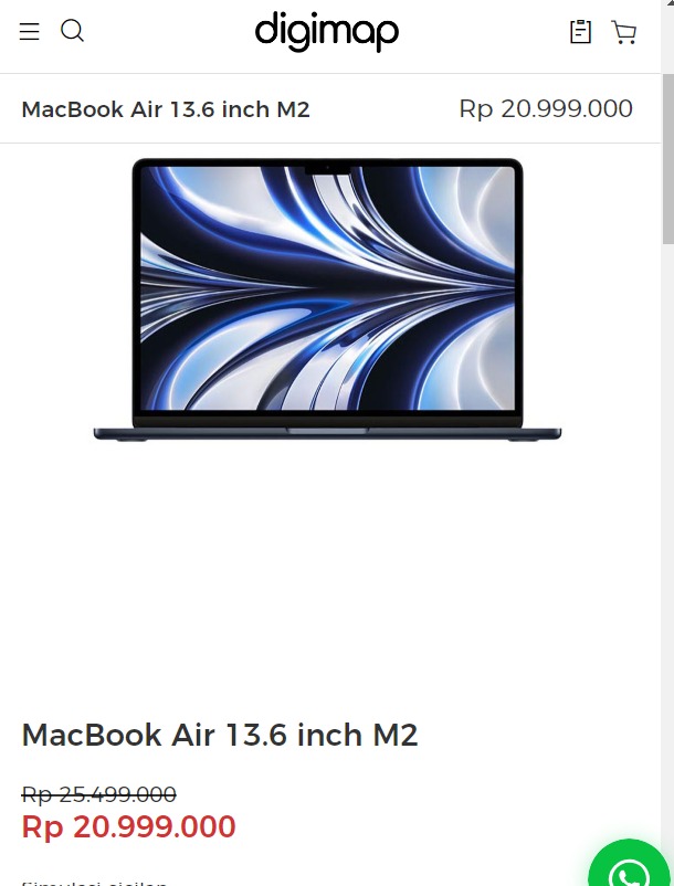 BU! NEW! Macbook Air M2, 512GB, Resmi Indo, BNIB/SEGEL, Elektronik, Komputer, Laptop di Carousell