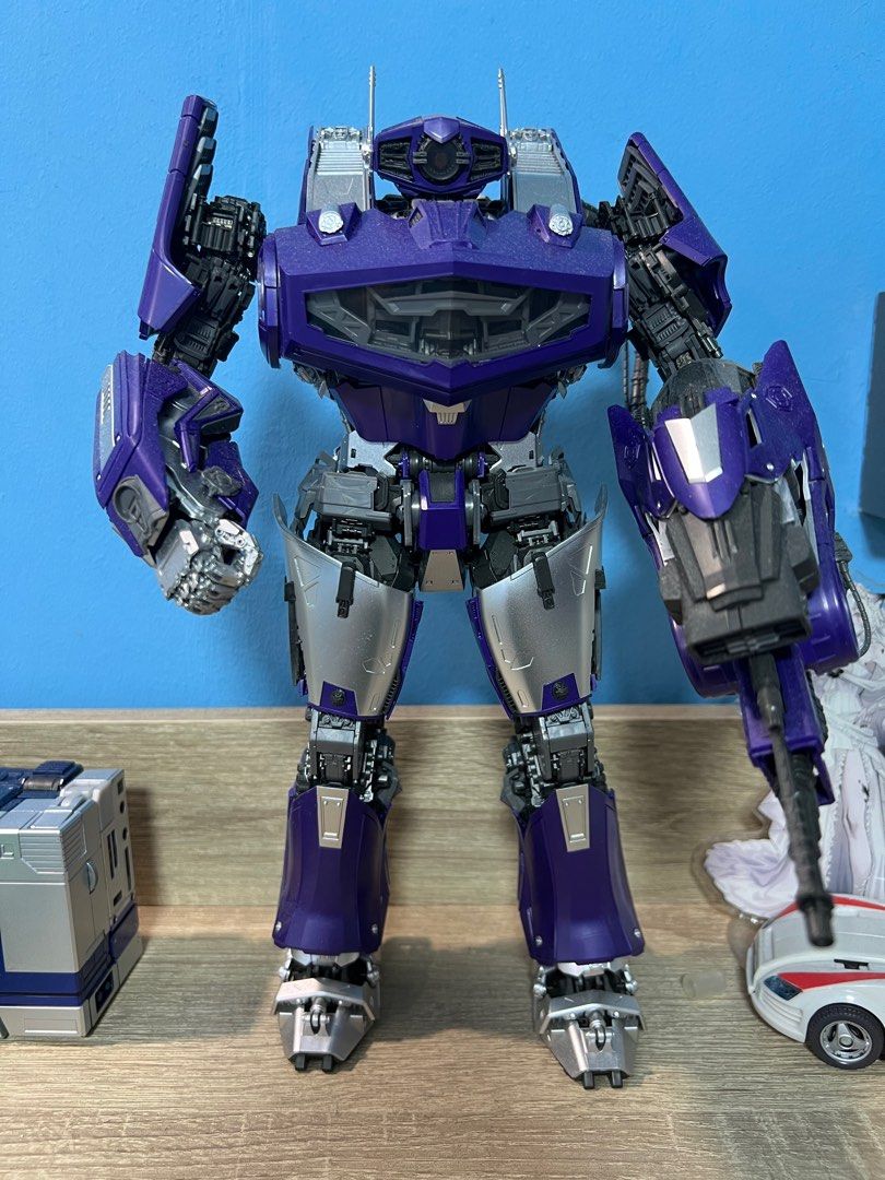 BUILT Yolopark Transformers Shockwave Model Kit (NOT Gundam), Hobbies ...