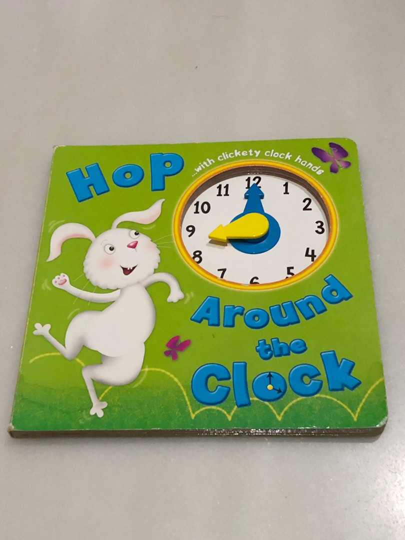 Buku Inggris Anak Clock $20, Buku & Alat Tulis, Buku Anak-Anak di Carousell