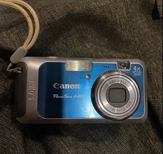 Canon Powershot A200 Digital Camera CCD, Photography, Video Cameras on ...