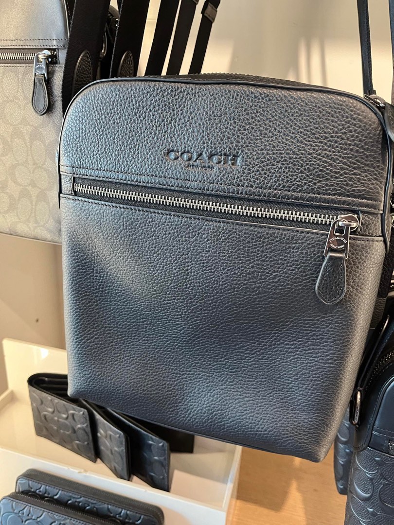 Coach men’s messenger bag, Men's Fashion, Bags, Sling Bags on Carousell