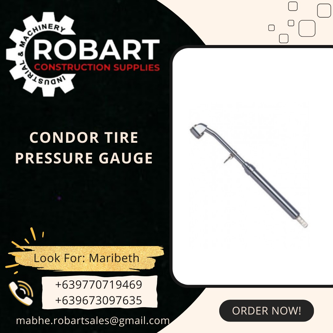 Condor Tire Pressure Gauge, Commercial & Industrial, Construction Tools ...