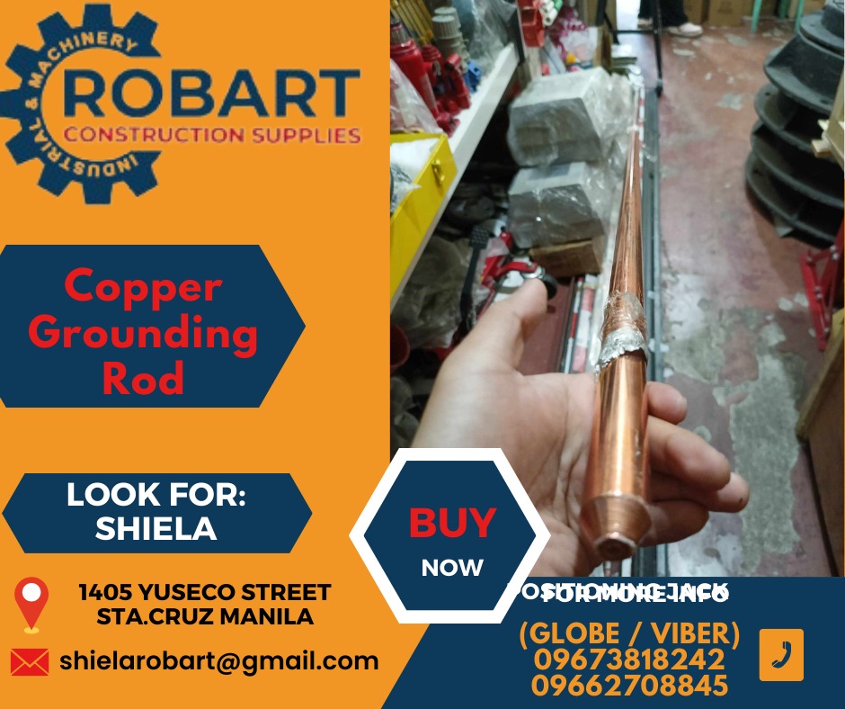Copper grounding rod, Commercial & Industrial, Construction Tools ...
