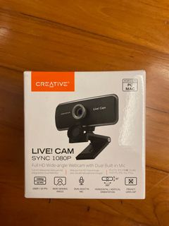 Creative Live! Cam Sync 1080p V2 Full HD Wide-Angle USB Webcam ...
