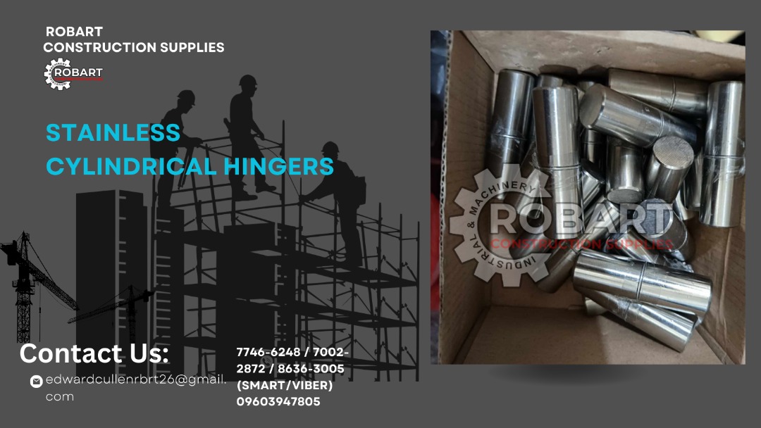 Cylindrical Hinge Material: Stainless, Commercial & Industrial ...