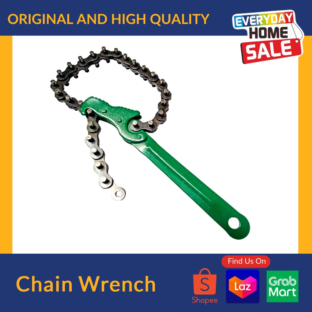 Duwell Chain Wrench, Commercial & Industrial, Construction Tools ...
