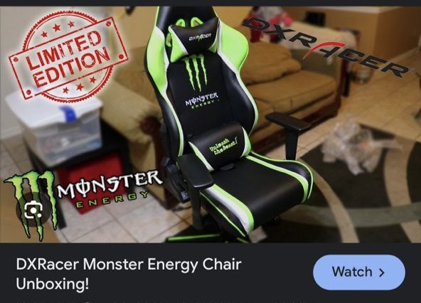 DxRacer Monster limited edition, Sports Equipment, Other Sports ...