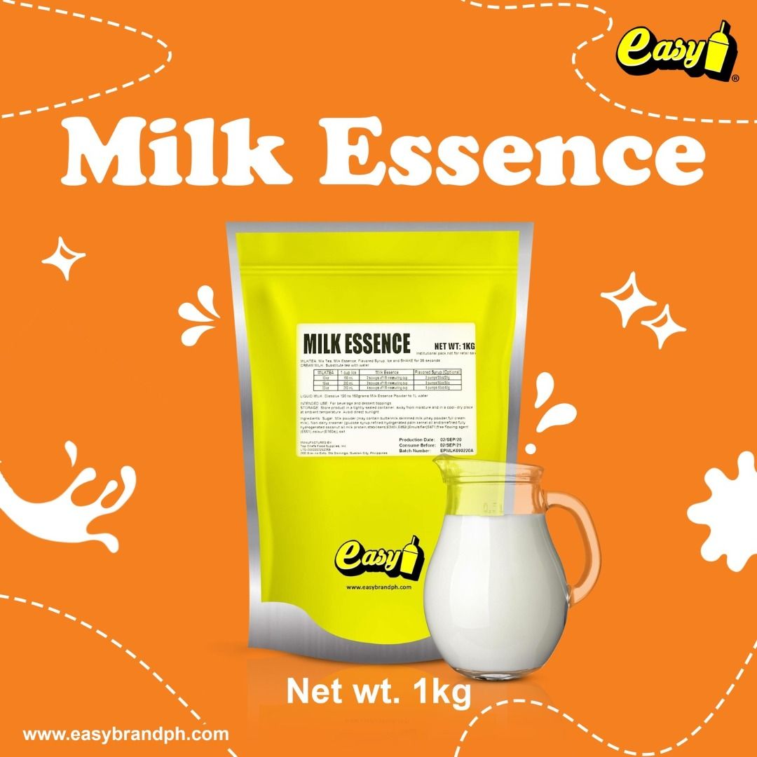 Easy Brand Milk Essence Powder, Food & Drinks, Beverages on Carousell