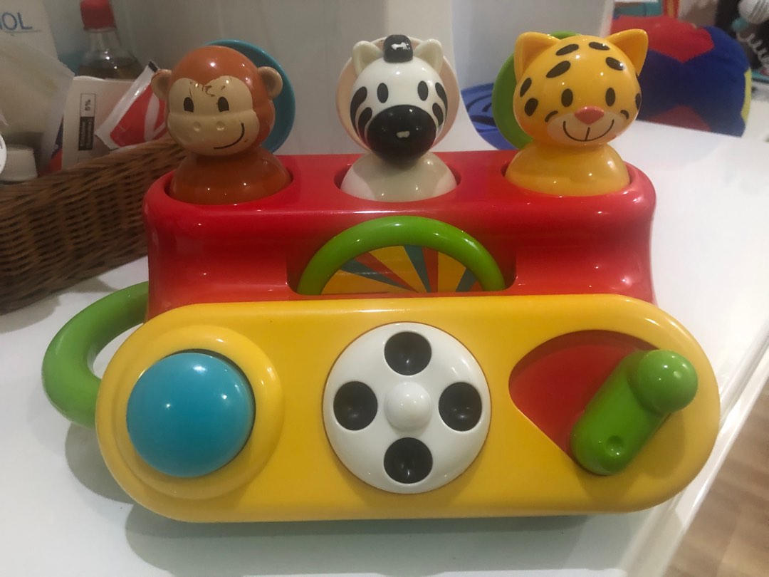 ELC Pop Up Jungle Animals, Bayi & Anak, Mainan & Baby Walker di Carousell