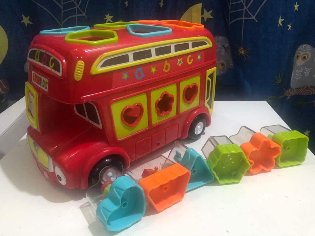 ELC Shape Sorting Bus, Bayi & Anak, Mainan & Baby Walker di Carousell