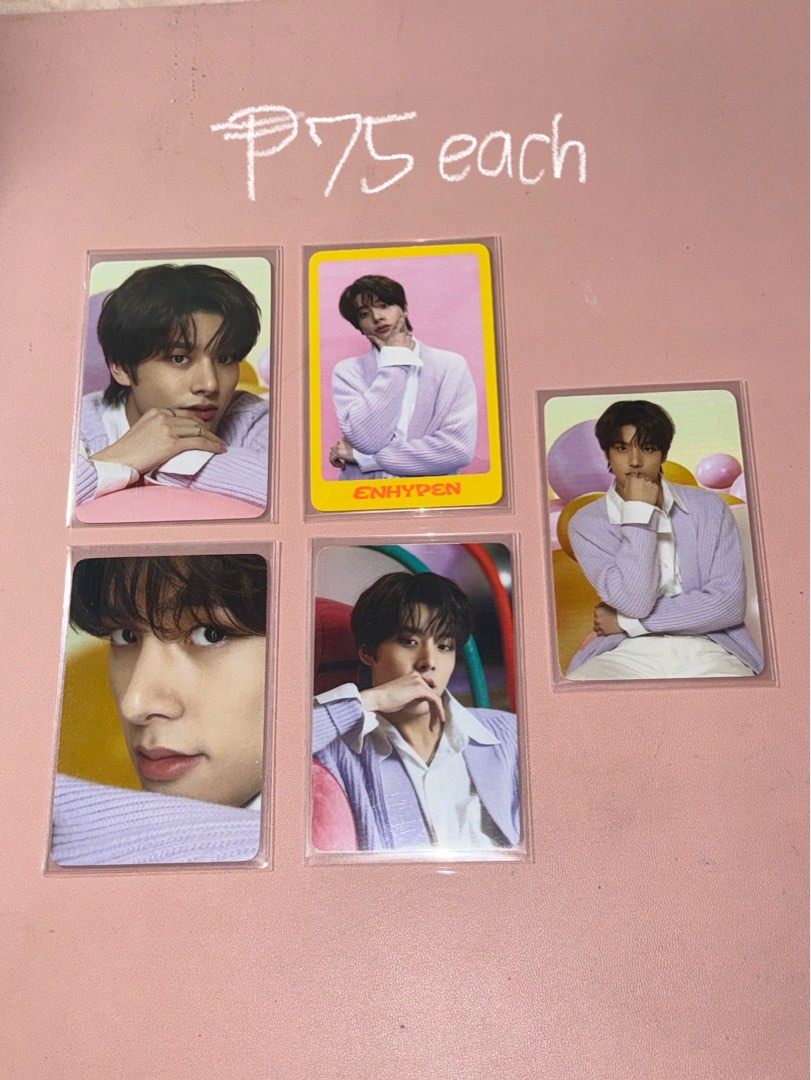 Enhypen Jake Dicon D'Fiesta Mini Edition pc set, Hobbies & Toys ...