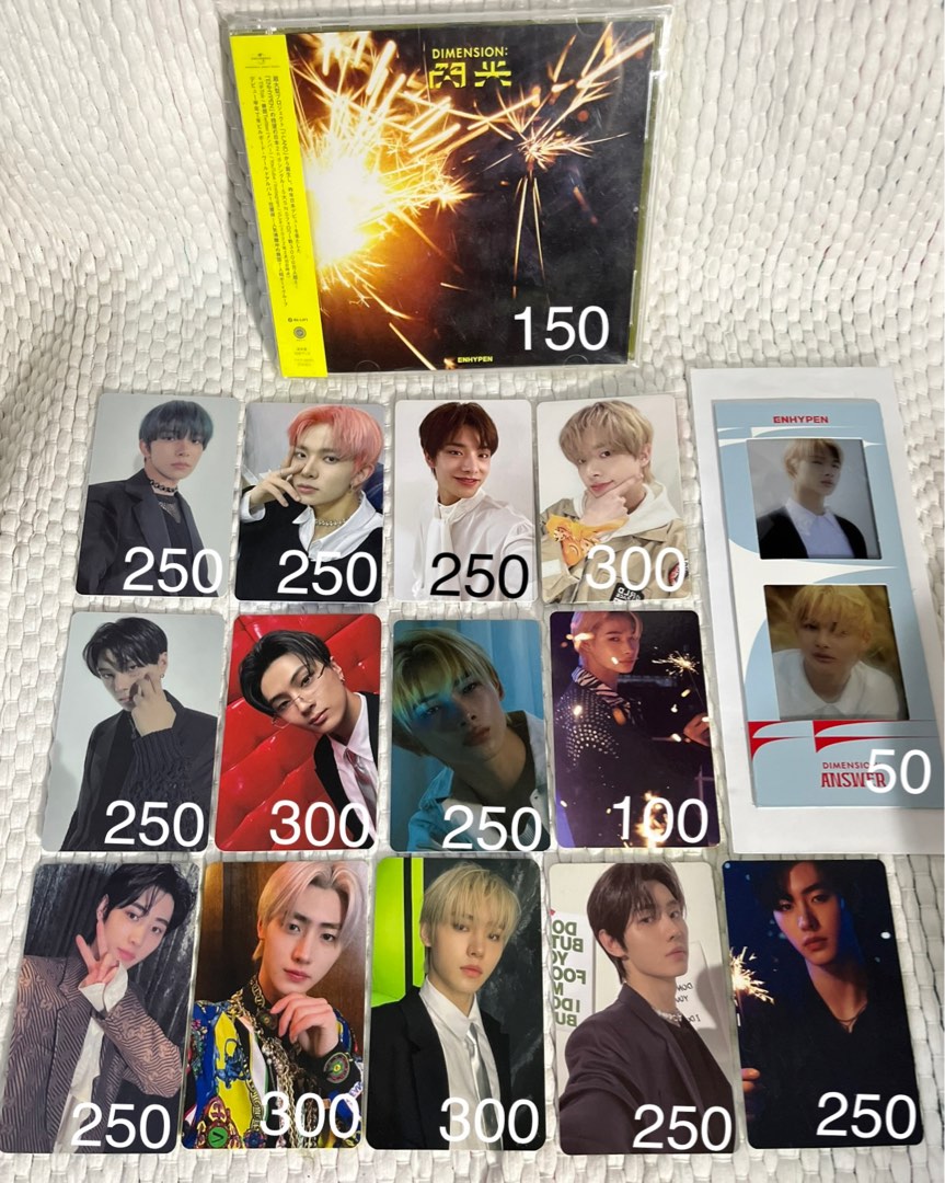 Enhypen Official Merchandise , Hobbies & Toys, Memorabilia ...