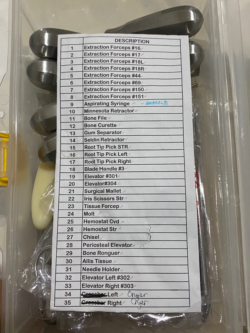 FELDON SURGERY SET ‼️, Everything Else, Others on Carousell